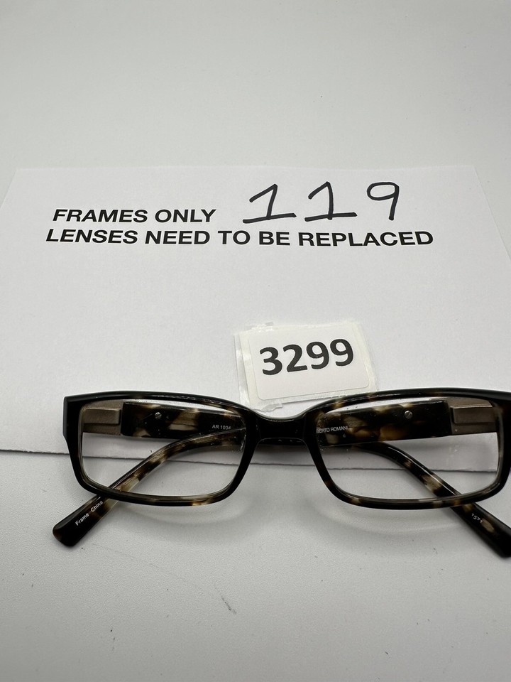 Alberto Romani Eyeglasses Frame AR 1004 TO 52 18 140 | eBay