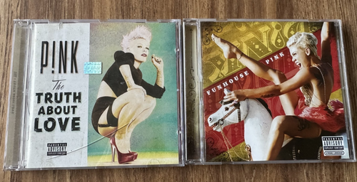 LOT OF 2! PINK "FUNHOUSE" AND "THE TRUTH ABOUT LOVE" CDS - GREAT ...