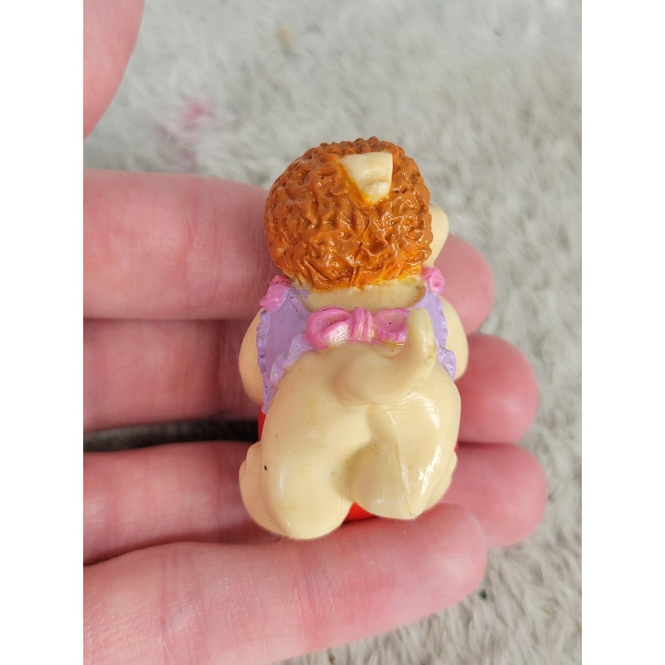 Cabbage Patch Kids Miniature Toy Figure Lion Baby Red Ball Purple ...