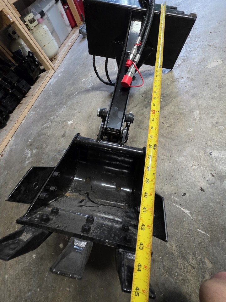 BRAND NEW Backhoe Arm Digging Hydraulic Mini Skid Steer Attachment 12 ...