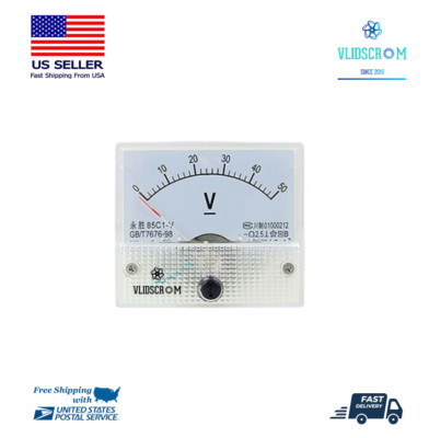 Panel Meters - Analog Volt Meter