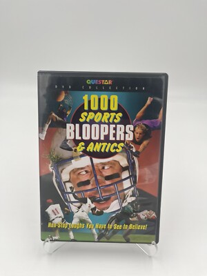 1000 Sports Bloopers & Antics (DVD, 2003) Questar DVD Collection ...