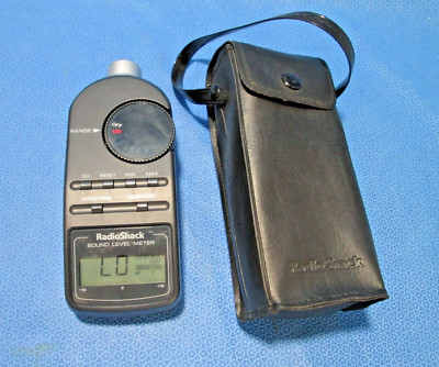Sound & Audio Measurement - Radio Shack Sound Level