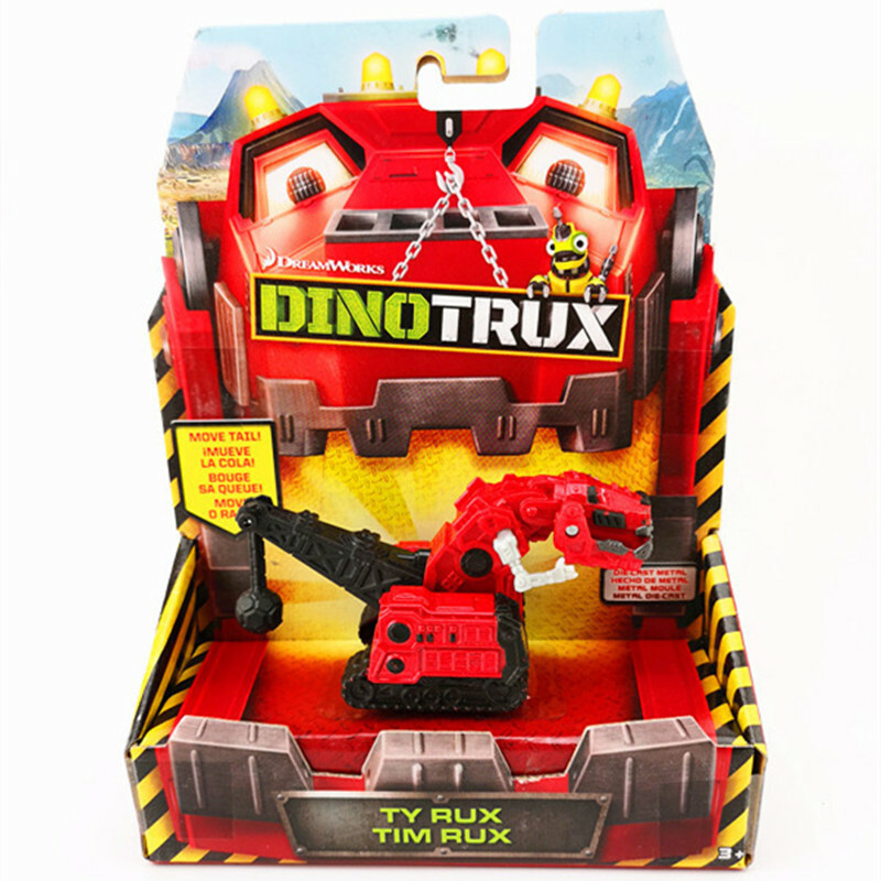 Mattel Dinotrux Dozer Skya D-Structs Ty Rux Diecast Dreamworks Toy Kids ...