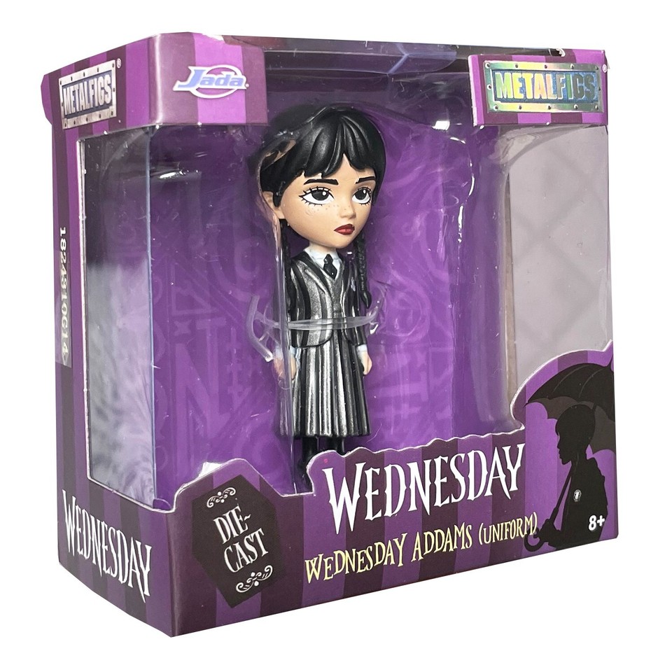 Addams Family MetalFigs 2.5" Wednesday Diecast Figures - Complete Set ...