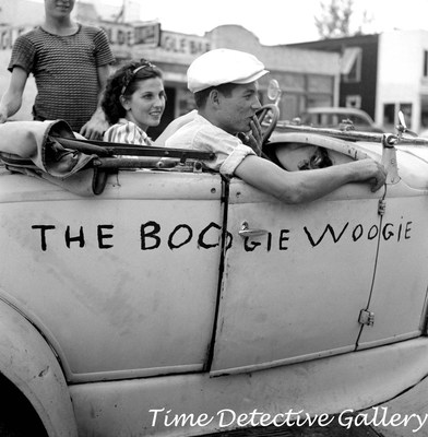 The Boogie Woogie Car / Hot Rod / Coupe - circa 1940 - Historic Photo ...