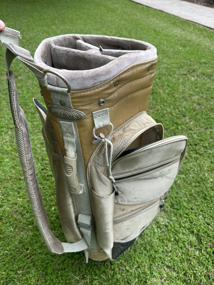 Knight Golf Bag: Gold and in good condition. | eBay