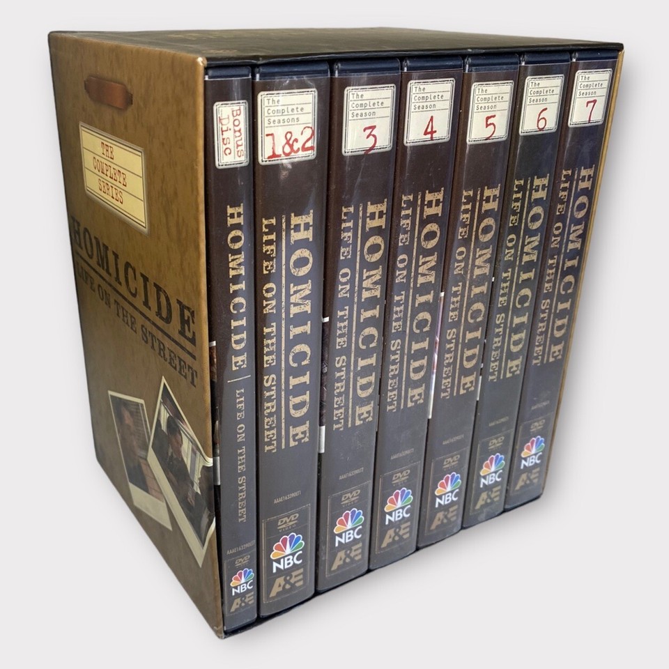 Homicide Life on the Street The Complete TV Series 35 Disc DVD Box Set ...