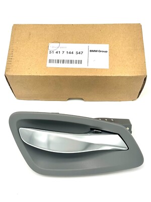 BMW Interior Door Handle (Front or Rear Left) 51417144547 OEM & Brand ...