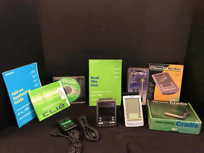 Sony Clie PDA Bundle 1 B/W & 1 Color GENTLY USED - OBO | eBay