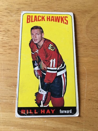 Topps Hockey 1964-65 Bill "RED" Hay Chicago Blackhawks card # 7 | eBay