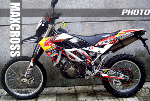 Maxcross Design Graphic kit Full Decal FOR Aprilia 2006-2011 SXV RXV ...