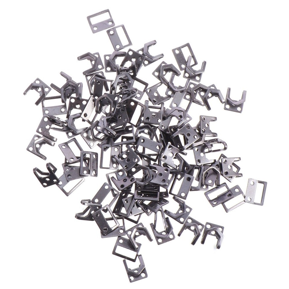 50 Pcs Metal Pants Hooks Trousers Button Sewing for Clothes Invisible ...