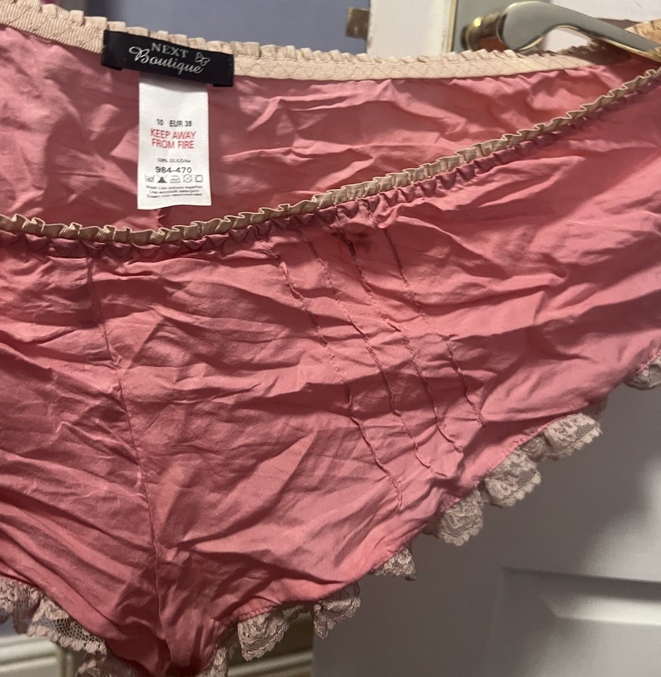 New Boutique Next Rare VintageSilkLace French Knickers With ...