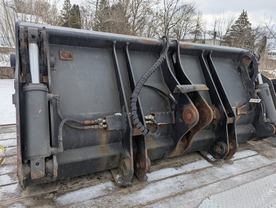 JRB 4 in 1 Clamshell Payloader loader 100" grapple bucket CAT Komatsu ...
