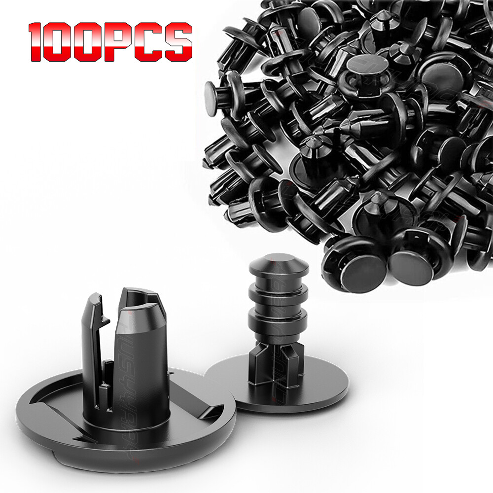 100xFor HONDA Push Type Clip For Honda Inner Fender Liner Splash Shield ...