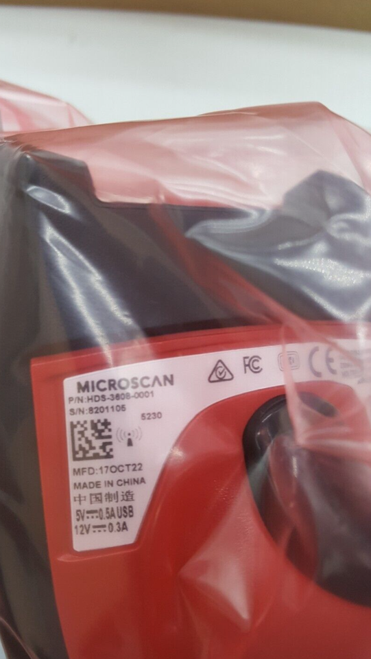 Microscan Omron HS-360X HDS-3608-0001 Handheld DPM Barcode Scanner, Wired | eBay