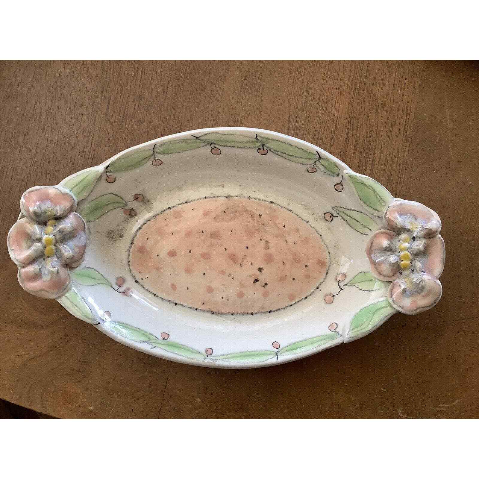 Original Gerry Wallace Signed Art Pottery Dish | eBay