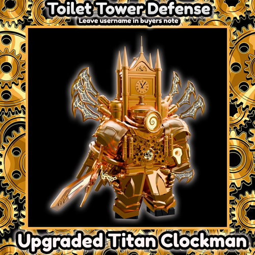 Upgraded Titan Clockman - Toilet Tower Defense TTD - FAST + CHEAP ...