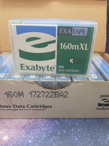 10x Exabyte ExaTape 160mXL 8mm Data Cartridge Cartridges Sealed NEW | eBay