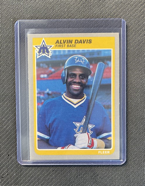 1985 Fleer - #488 Alvin Davis for sale online | eBay