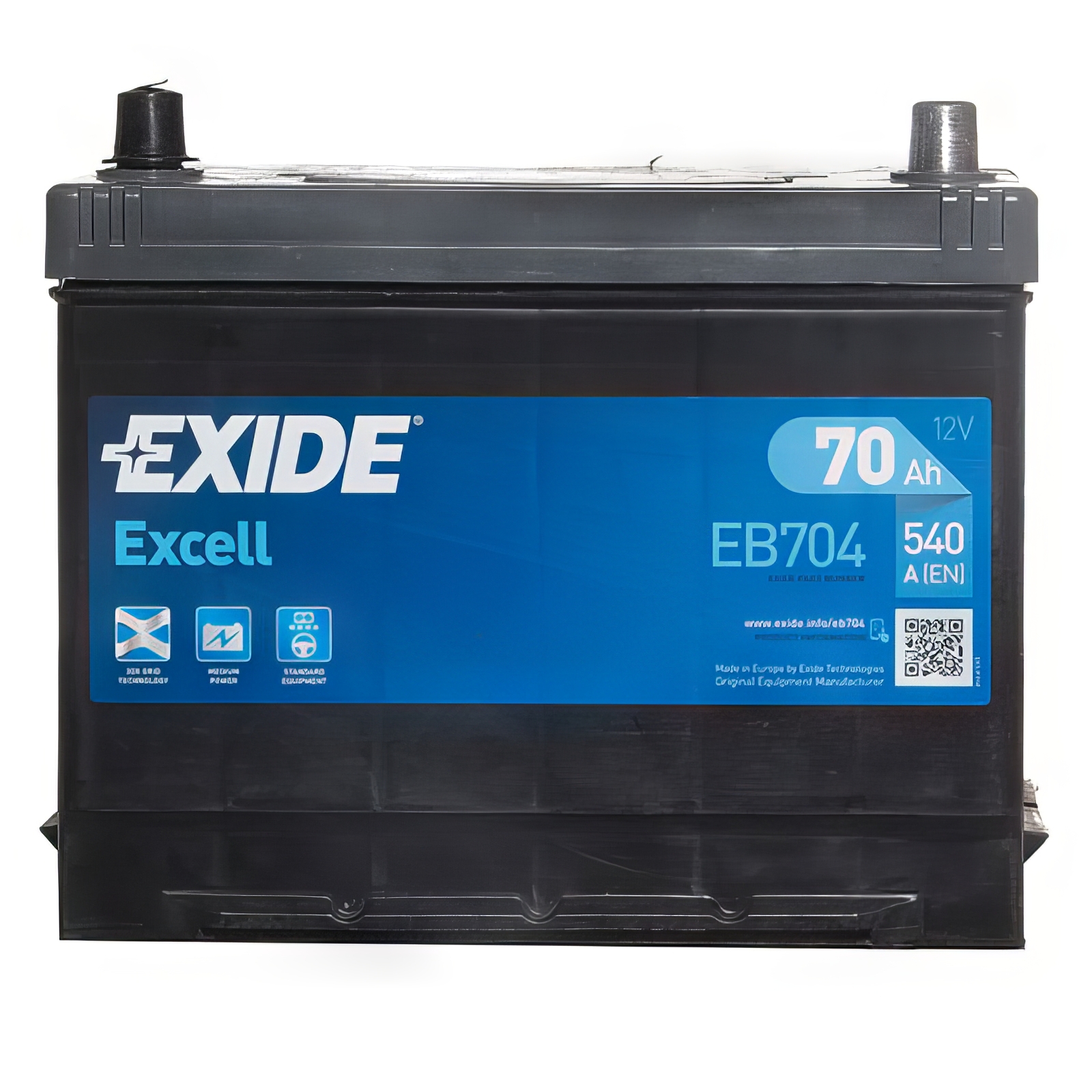 Exide EB704 Standard Battery for sale online | eBay