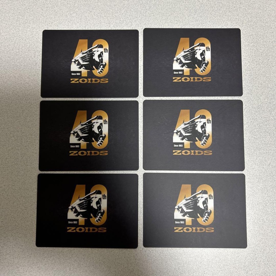 Zoids 40th Anniversary Trading Card Rising Liger | eBay