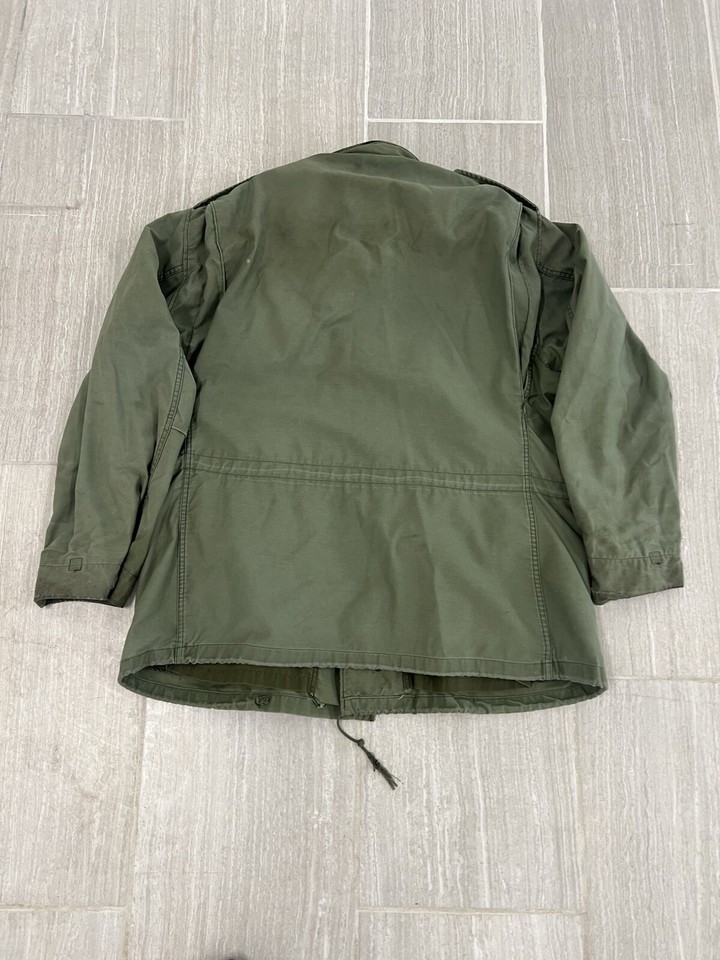 VTG US Army Military M65 Coat Cold Weather Field Jacket Men X-Large ...