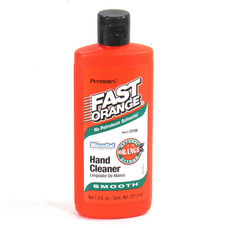 Permatex Hand Cleaner 23108; Fast Orange 7.5 oz Solvent Free Hand ...