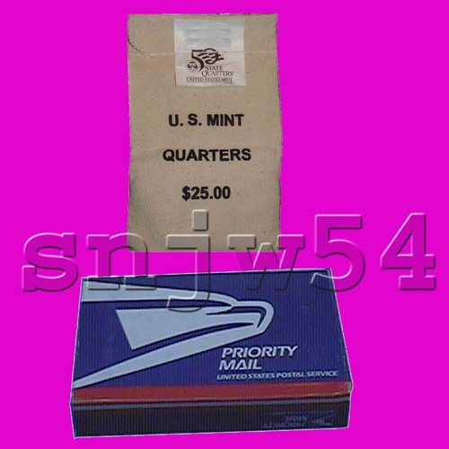 2000 New Hampshire - P State US Mint Sealed Quarter Bag Orignal R,W,B ...
