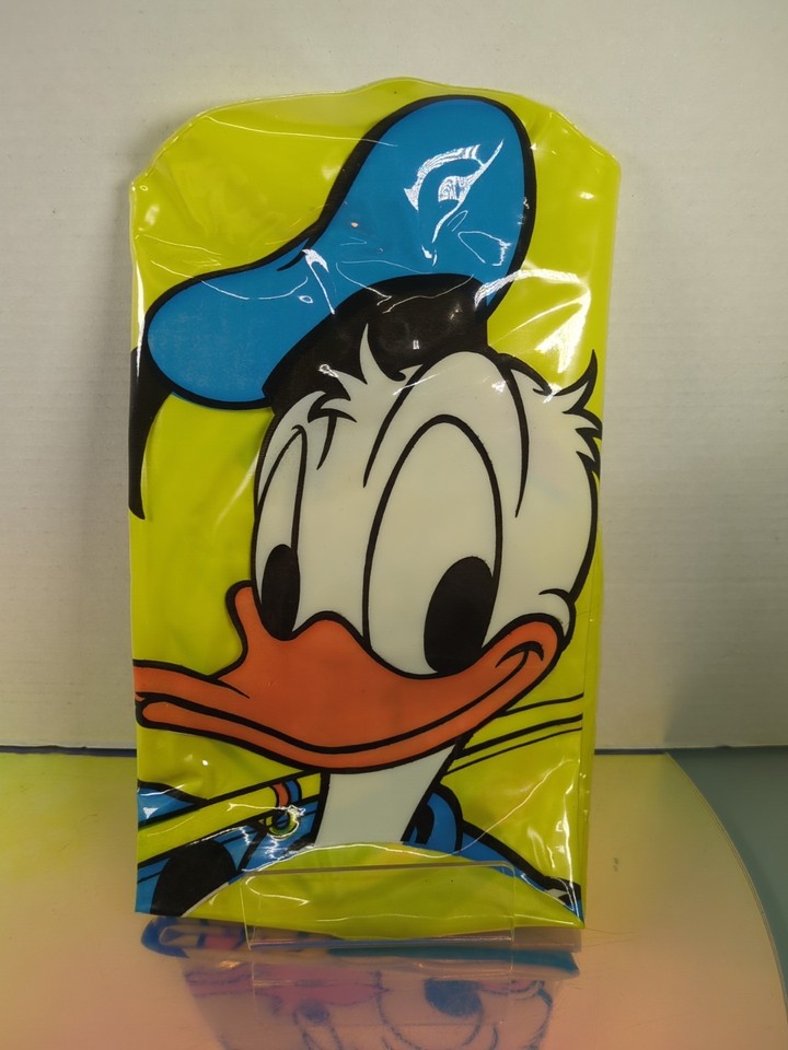 VTG 1983 Intex Disney Donald Duck Vinyl Kids Inflatable Swim Ring Pool ...