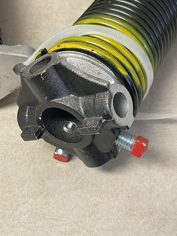 Left Hand Wind (Black Cone) 2" Garage Door Torsion Spring (0.207x2''x25 ...