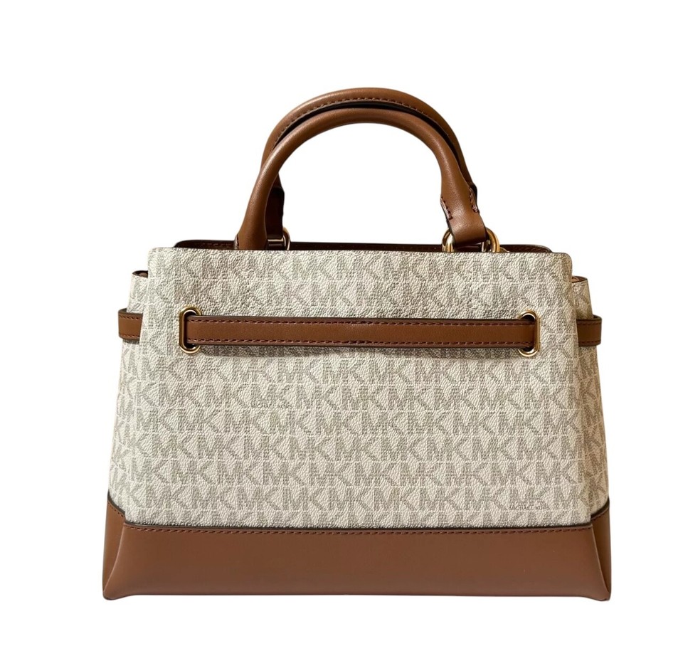 MICHAEL KORS REED SMALL BELTED SATCHEL SHOULDER CROSSBODY BAG | eBay