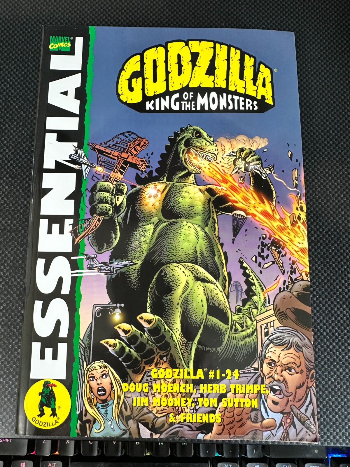Essential Godzilla King of Monsters Complete Marvel Deluxe TPB RARE OOP ...
