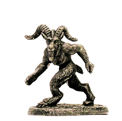 Ral Partha DS-098 Satyr (Shadowrun) European Goatman Paranormal Animal ...