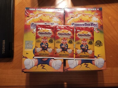 (3) PACK LOT Of 2021 Topps Chrome GPK GARBAGE PAIL KIDS Series 4 Hobby ...