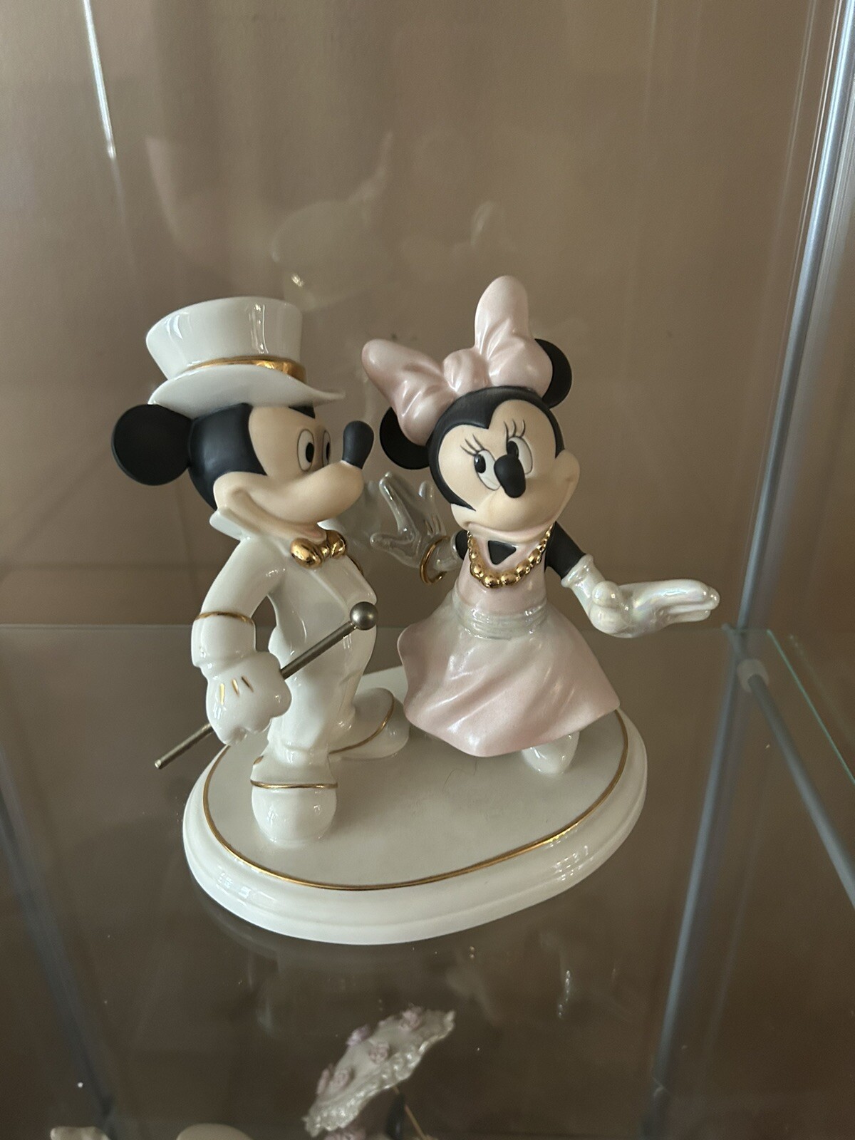 Lenox Disney Showcase Collection Dancing 'Til Dawn Mickey Minnie | eBay