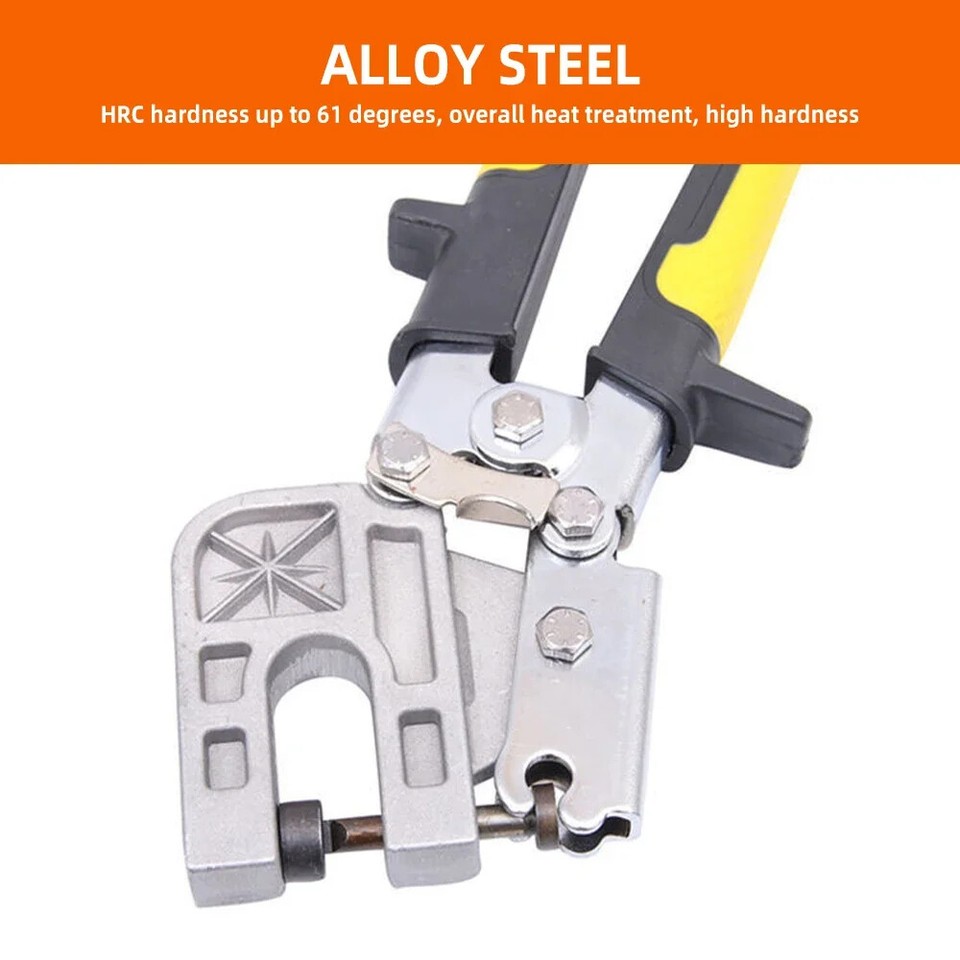 Metal Stud Crimper Aluminum Alloy Ceiling Punching Pliers Plaster ...