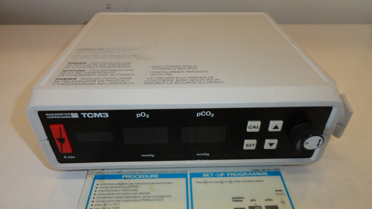 Used Radiometer Tcm3 Co2 Monitor Se De Vende Dotmed CO2 Storage Safety