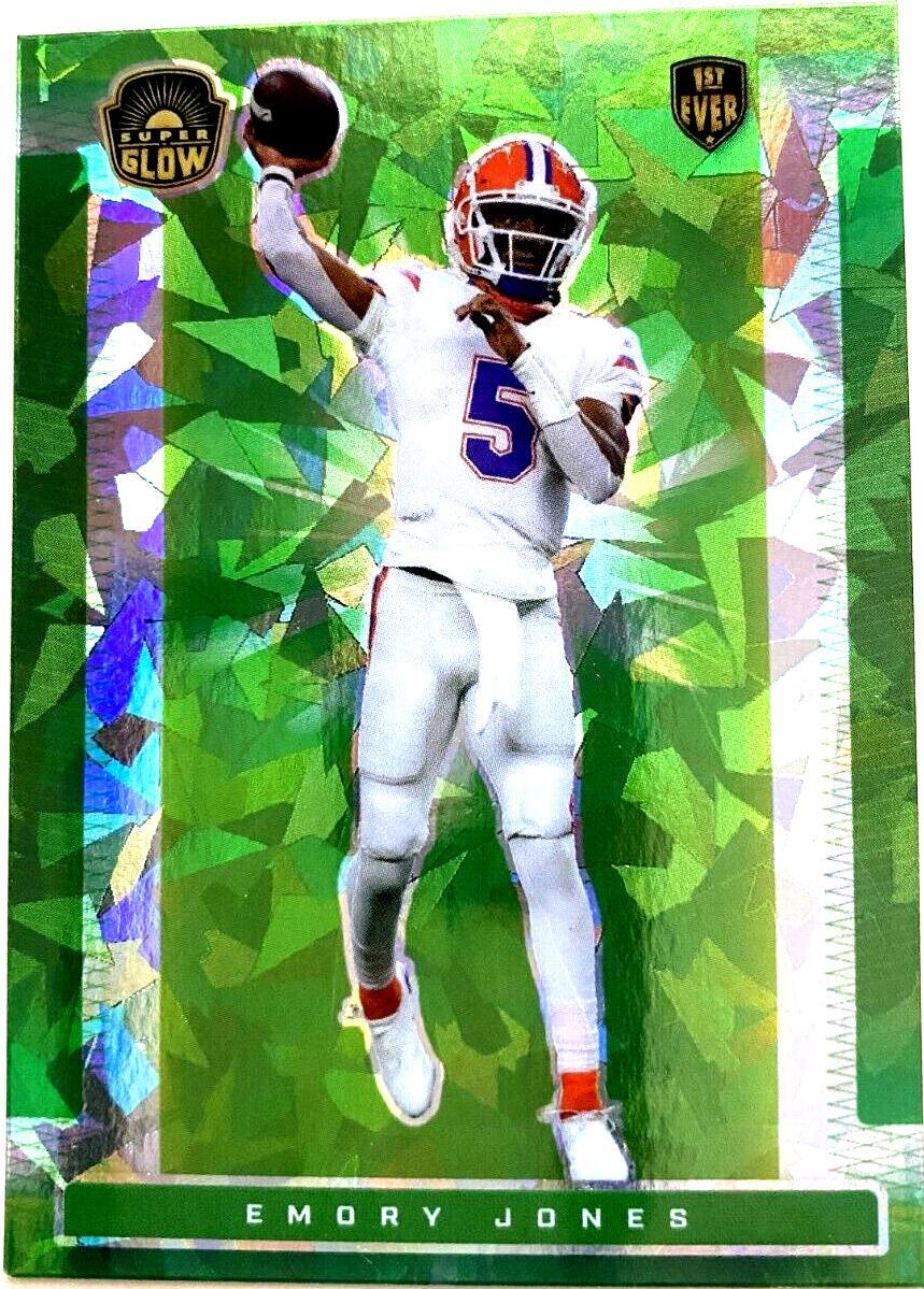 2021 Super Glow Sports Inaugural Edition - Emory Jones #21 Green ...