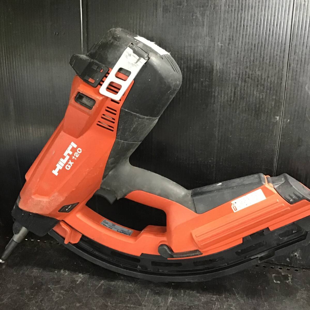 Used Hilti GX 120-ME Gas Powered Actuated Fastener Nail Gun with Case ...