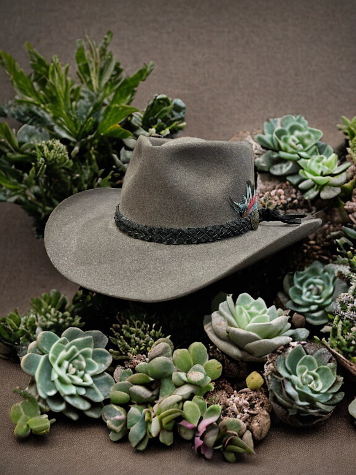 Vintage Akubra Stockman Hat For Men Size 53 Made in A… - Gem