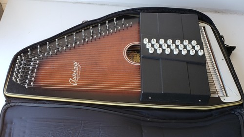 Oscar Schmidt OS21C Acoustic Autoharp, Soft Case Complete w/ Pick's And ...