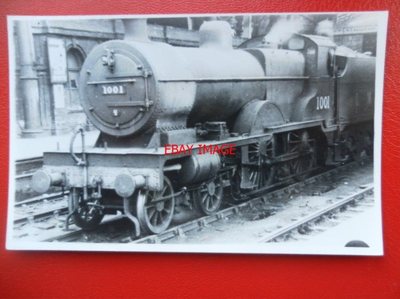 PHOTO LMS EX MIDLAND 4-4-0 COMPOUND LOCO NO 1001 AT BIRMINGHAM NEW ST ...