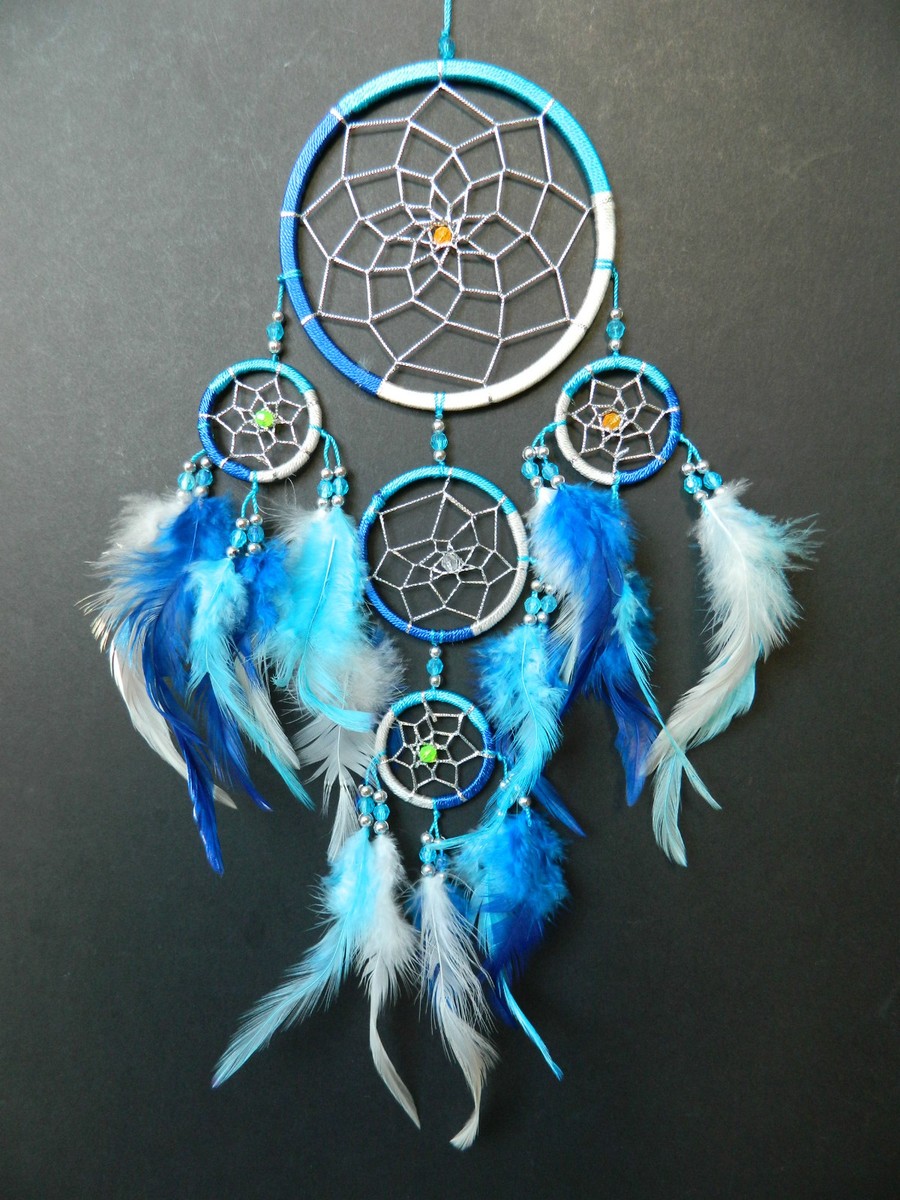 Amazing Beautiful Girl Dream Catchers MMTX Moon Dream Catcher With LED