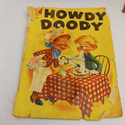 HOWDY DOODY#31 golden age 1954 PAINTED-cover~JOHN STANLEY DELL COMICS ...