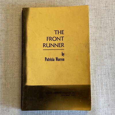 The Front Runner ~ Patricia Warren • Uncorrected Galley Proofs | eBay