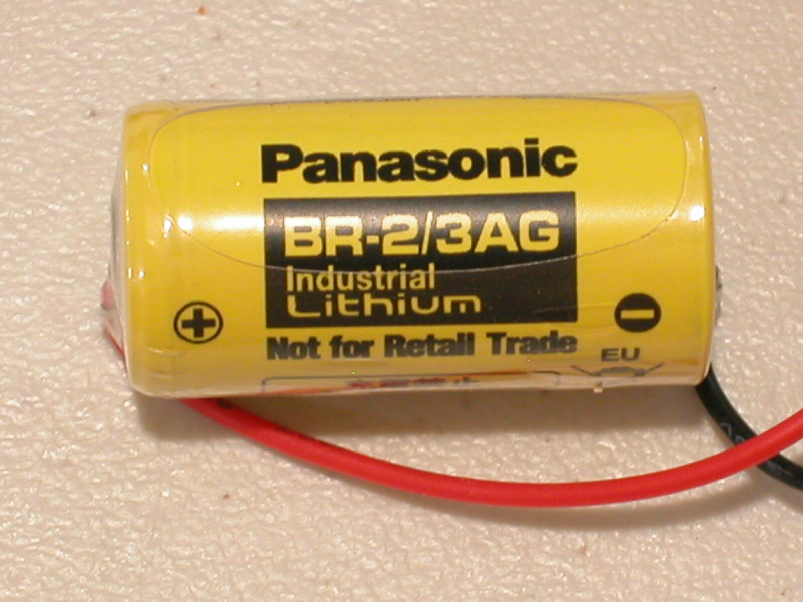 New BR-2/3AG 3V Lithium Battery with Wire / Plug AFP8801 | eBay