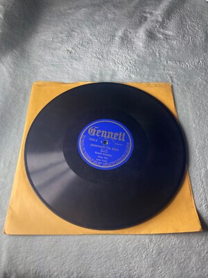 GENNETT Record 78 rpm 7522 UNDERNEATH THE STARS / BRIDAL ROSS OVERTURE ...