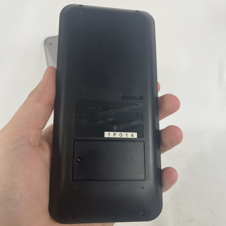 Sharp EL-W516X WriteView Scientific Solar Powered Calculator with Case ...